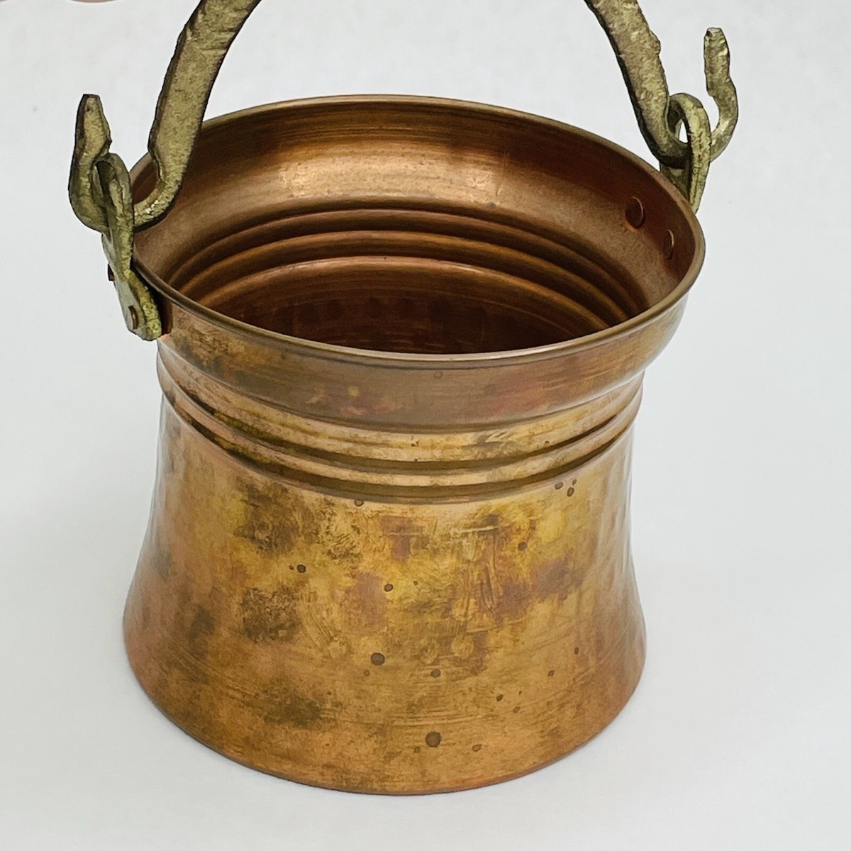 Rustic Copper 4 Galvanized Buckets
