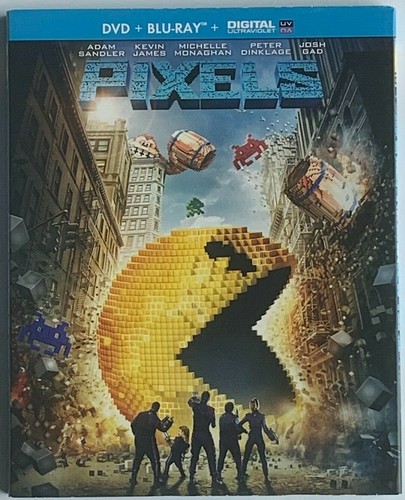 Pixels (blu-ray + dvd) | eBay