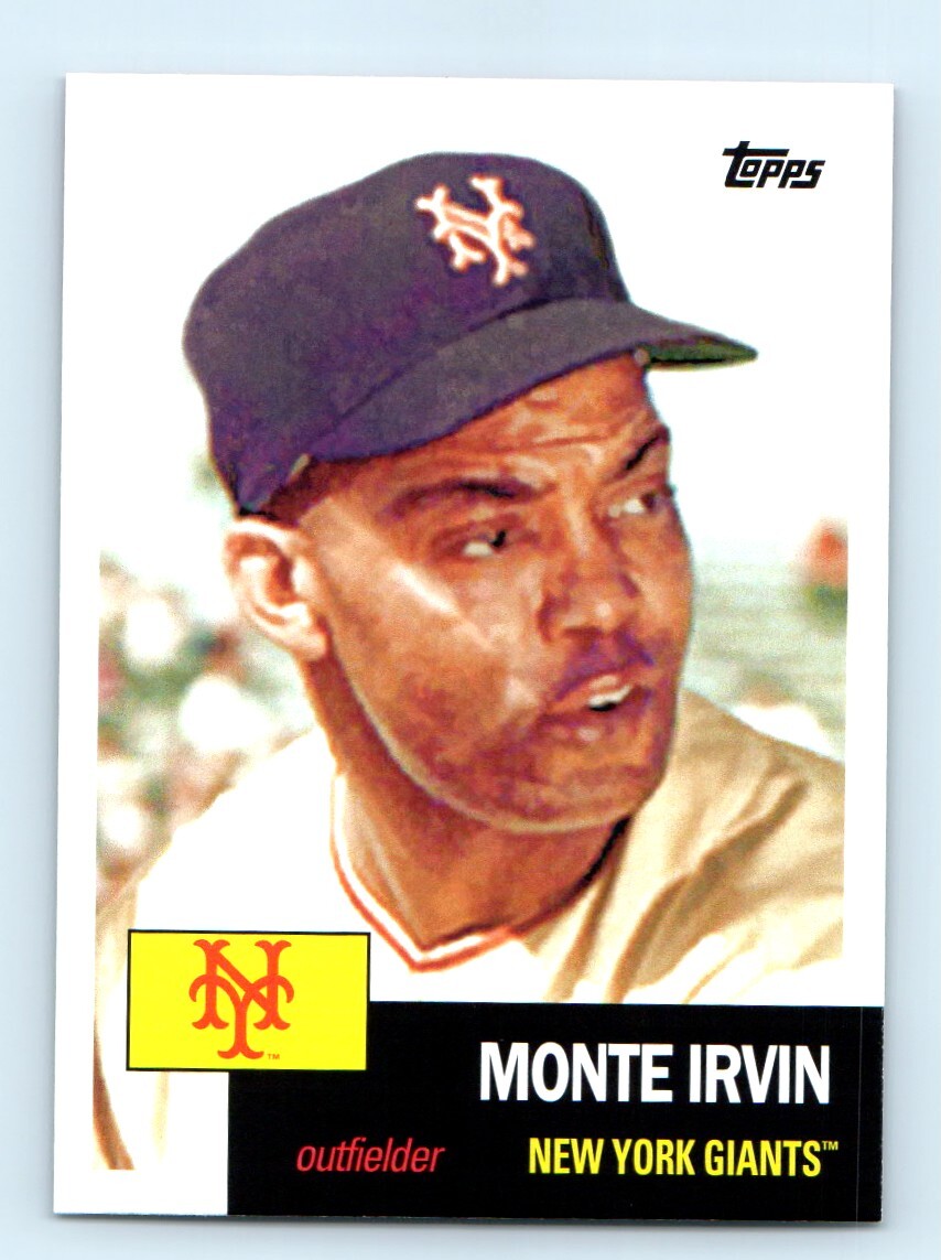 2016 Topps Archives Monte Irvin New York Giants #14 | eBay
