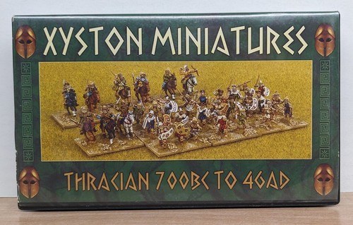 Xyston Miniatures 15mm Thracian Army 700 BC to 40 AD Pack Set Army Box ...