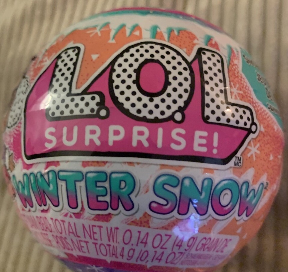 2 New LOL Surprise Mini Dolls Winter Snow balls Randomly chosen ...