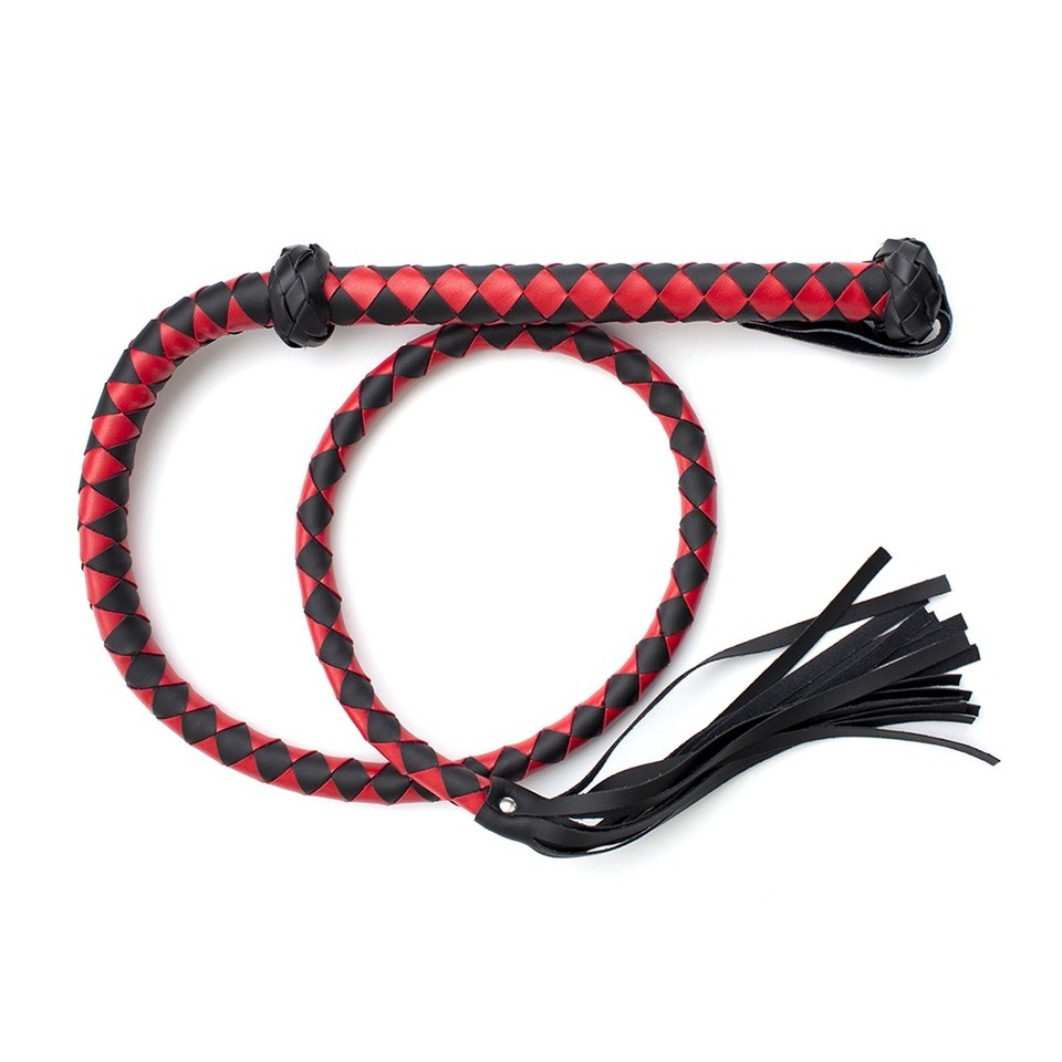 Horse Red Whip Horse Whip Riding Crop Equestrian Faux Leather Whip ...