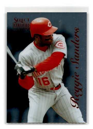 1996 Select Certified - #24 - Reggie Sanders - Cincinnati Reds | eBay