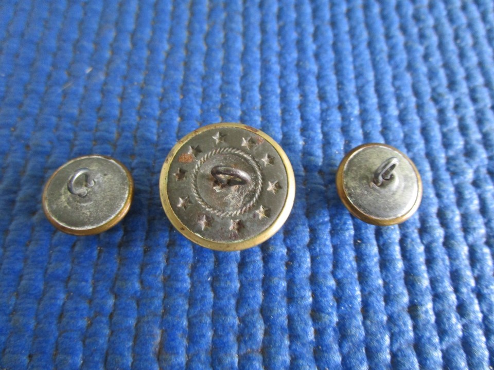 Antique Civil War Union Veteran GAR Uniform Buttons | eBay