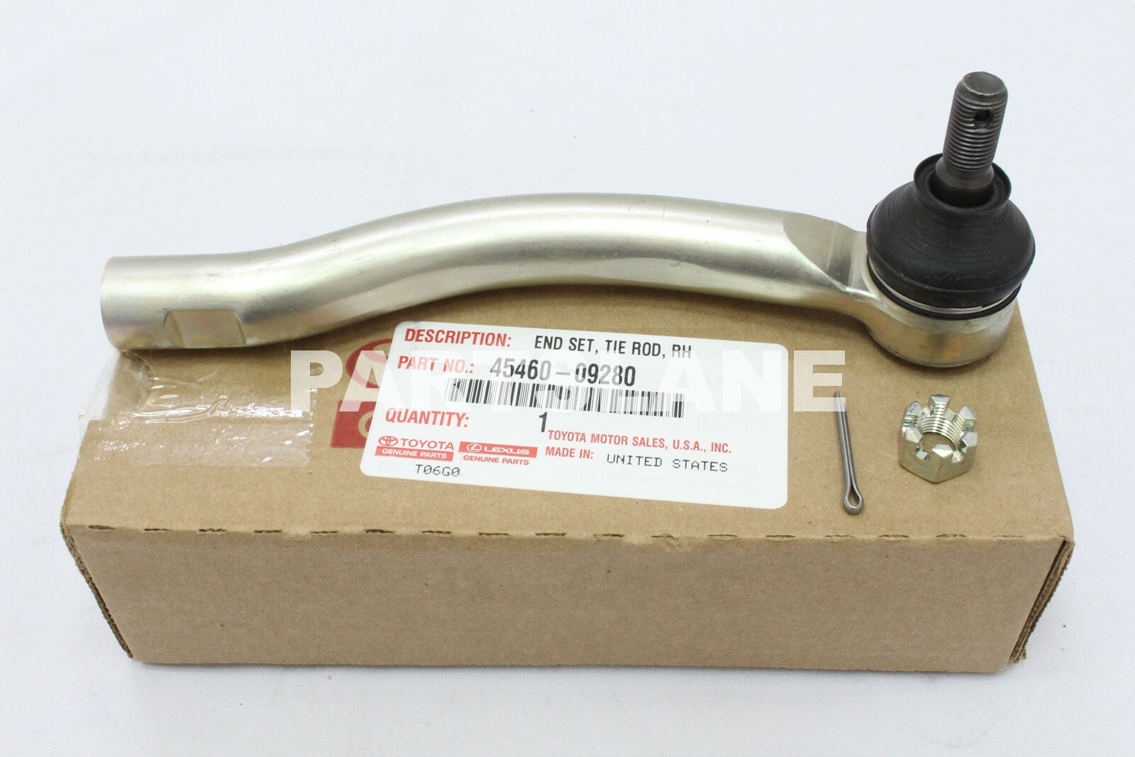 Toyota Camry Lexus ES250 OEM Genuine Right RH Tie Rod End Set 45460 ...