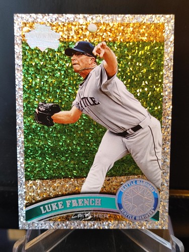 Luke French 2011 Topps Diamond Anniversary Silver #624 - Seattle ...