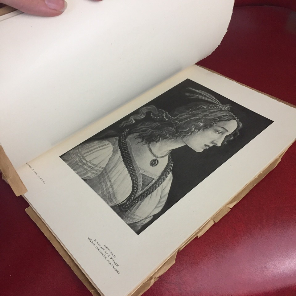 Botticelli MASTERS in Art by Bates & Guild Company Boston 1900’s ...