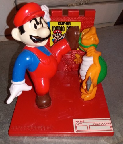 Mint 1988 Vintage Super Mario Brothers Trophy Kicking Koopa Ultra Rare ...