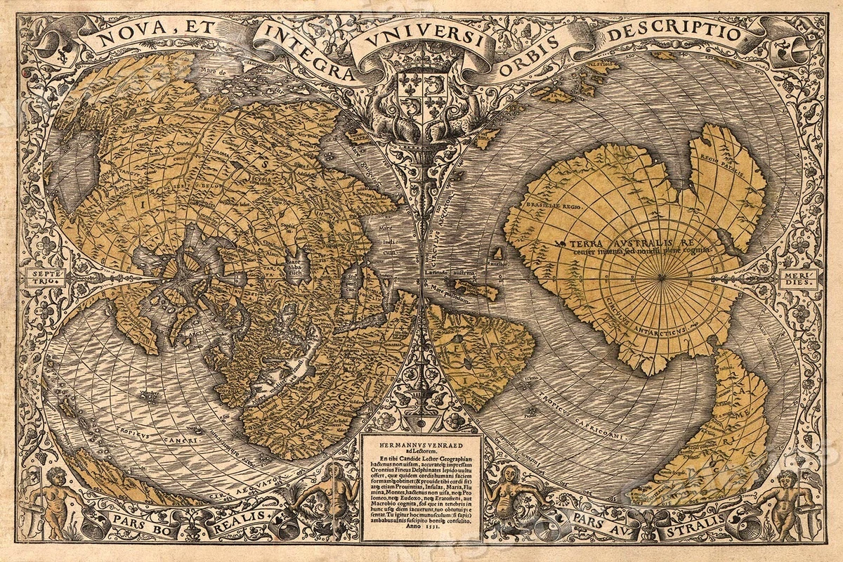 Mapas Do Velho Mundo 1500
