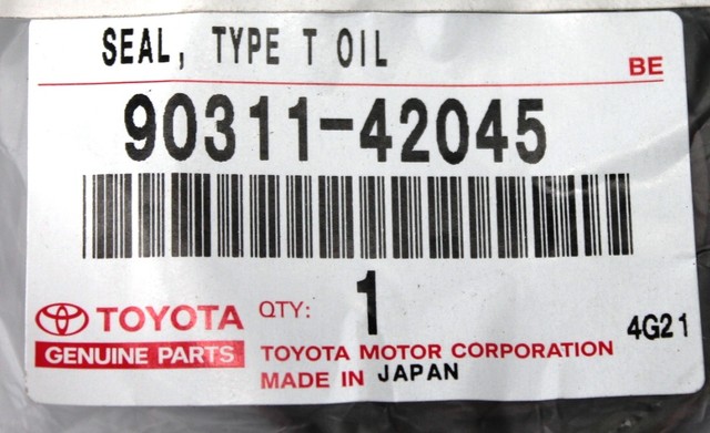Genuine Toyota Engine Crank Shaft Front Oil Seal FJ Cruiser 2010 on ...