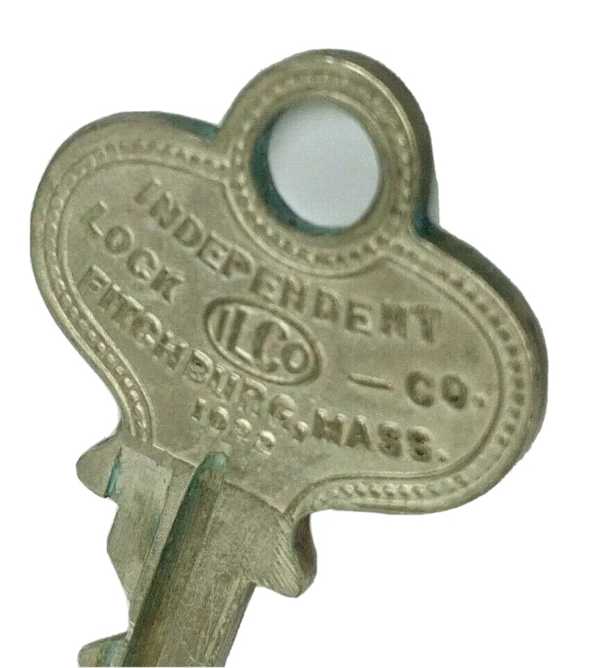 Vintage Independent Lock Company (ILCO) Fitchburg, Ma #1022 Key | eBay