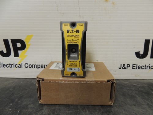 NEW EATON BUSSMANN TCF110 CUBE FUSE 600VAC 300VDC CLASS CF | eBay