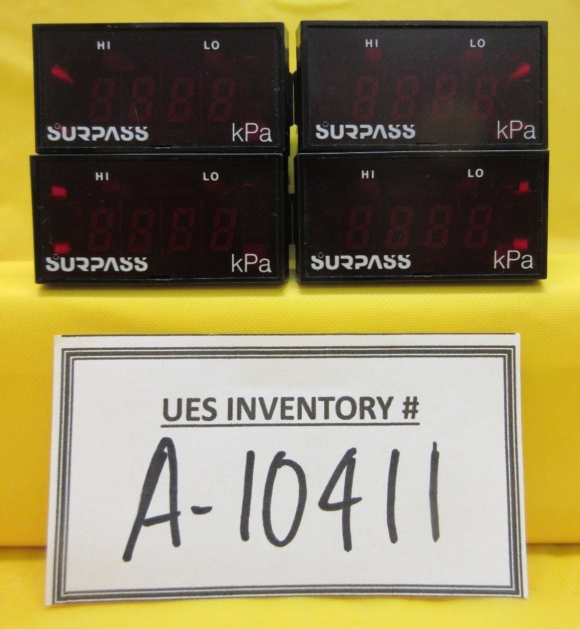 Surpass DV-5000R Digital Pressure Sensor Monitor Display 300 kPa Lot of ...