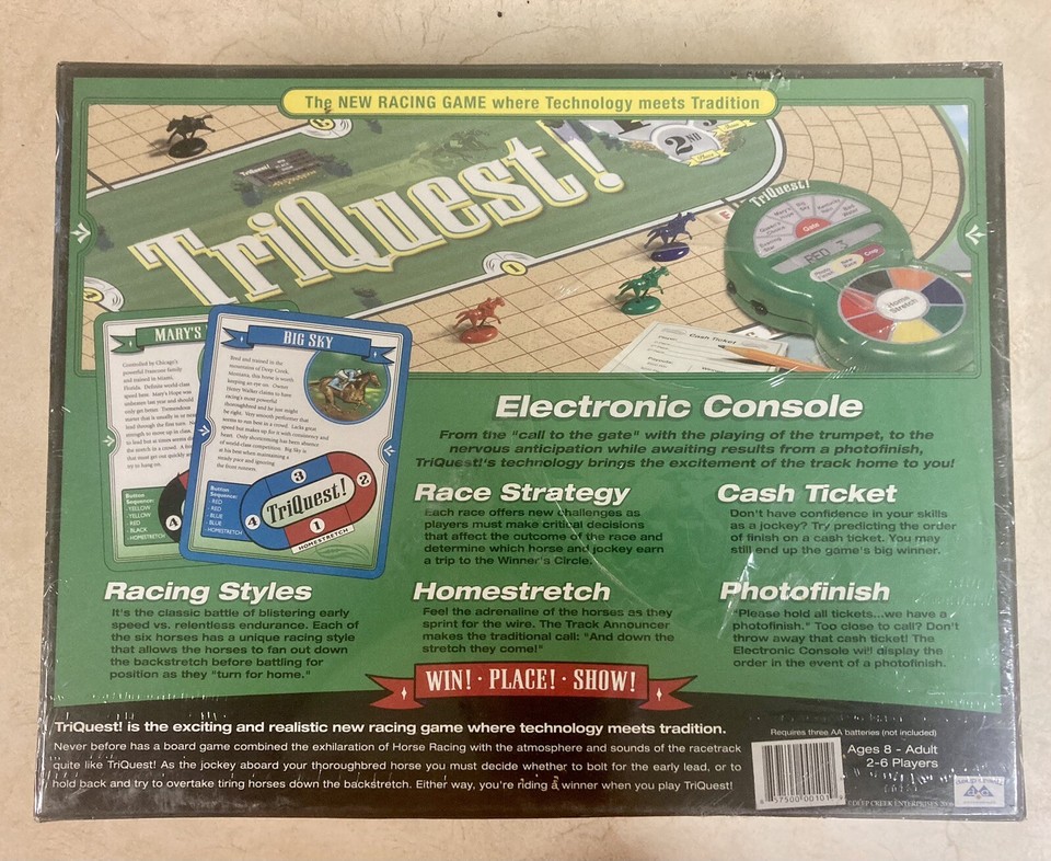 TriQuest The Racing Game Where Technology Meets Tradition 2006 Deep ...