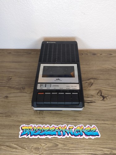 Hitachi Cassette Top Loading Tape Recorder Player Model TRQ 249 Vintage ...