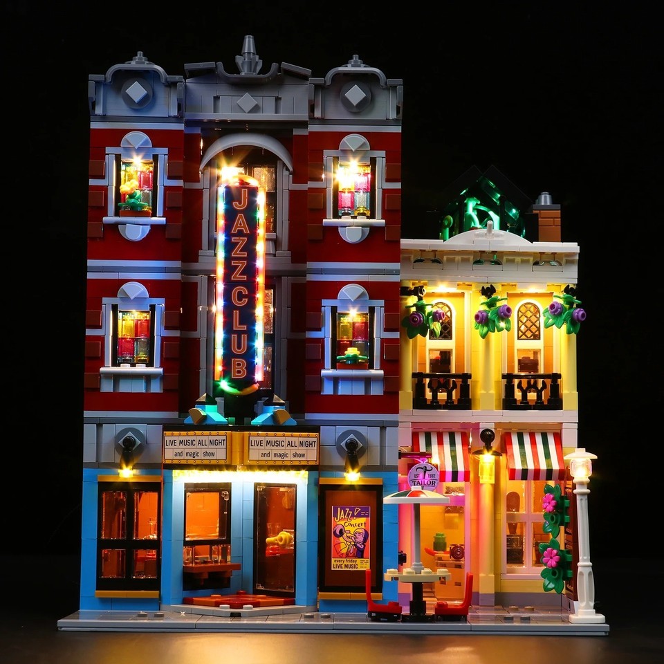 LED Light Kit for Lego 10312 Jazz Club Model Decoration Lighting Set | eBay