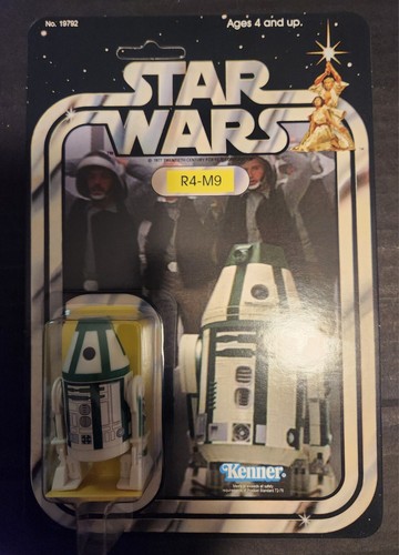 CUSTOM KENNER STYLE STAR WARS R4-M9 UNPUNCHED STAN SOLO IN HAND MIP | eBay