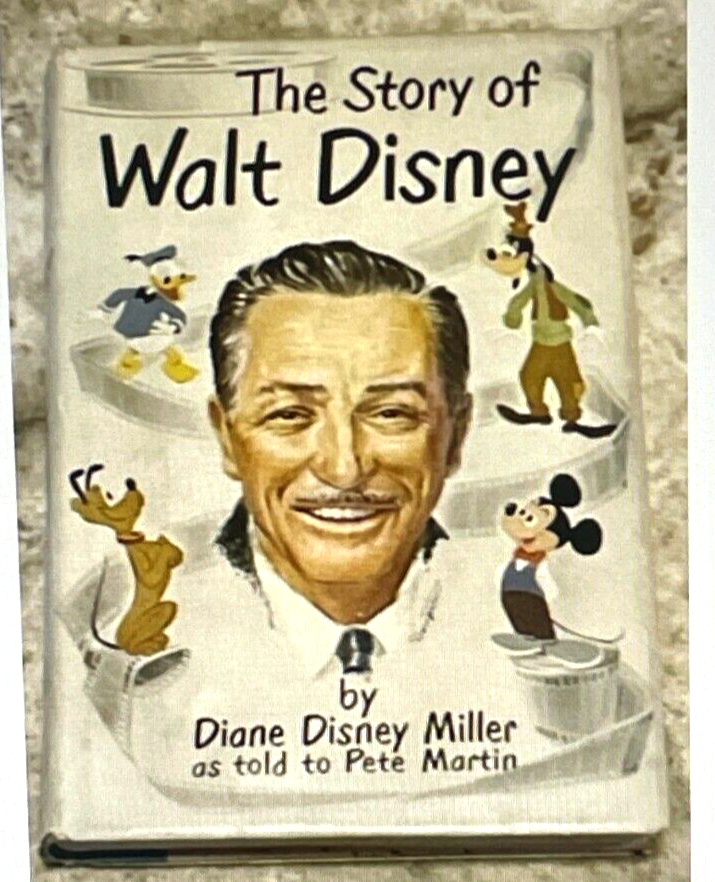 The Story Of Walt Disney By Diane Disney Miller 1957 1st Ed Signed by ...