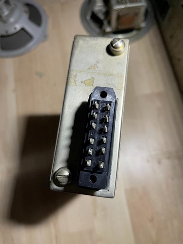 1 plug connector 12pin Neumann Siemens Telefunken Maihak vintage V72 ...