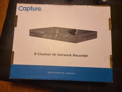 Capture R2-8CHNVR2TB 8 Channel network recorder, 2TB HDD | eBay