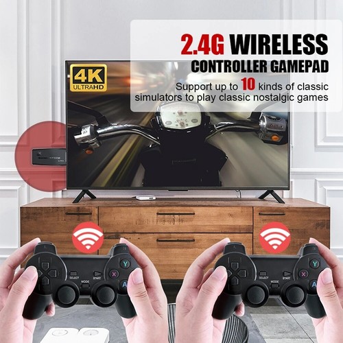 Built-in 64GB 20000 Video Games 4K HDMI TV Game Stick Console 2 ...