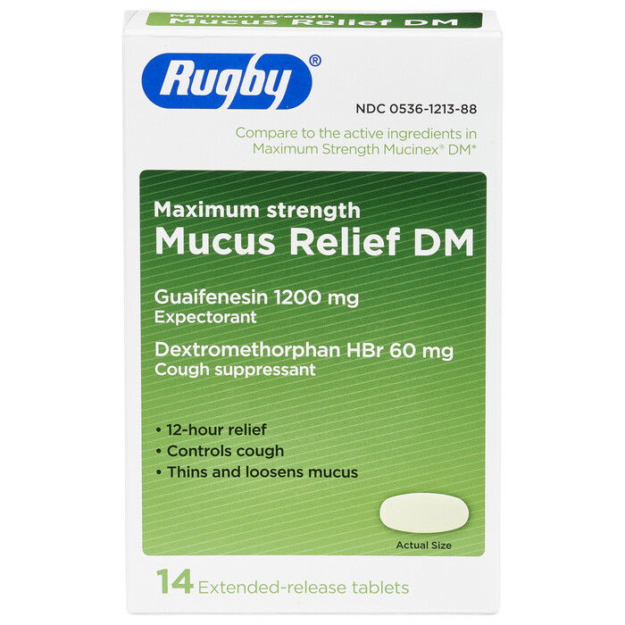 MUCUS RELIEF DM 1200-60 MG ER TAB 14 | eBay