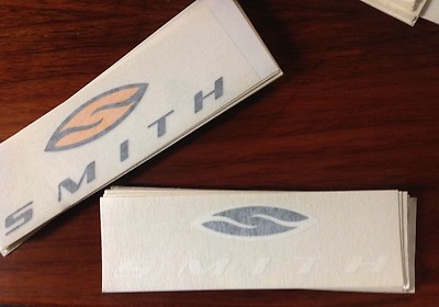 VINTAGE SMITH OPTICS SNOWBOARD SKI die cut pro team stickers 9.5" x 3 ...