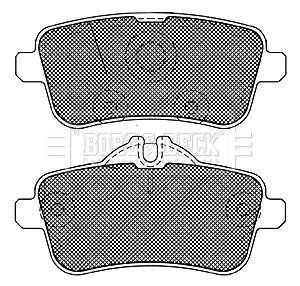 CAPSautomotive Brake Pad Set for Mercedes_Benz 0074208220 0074207720 ...