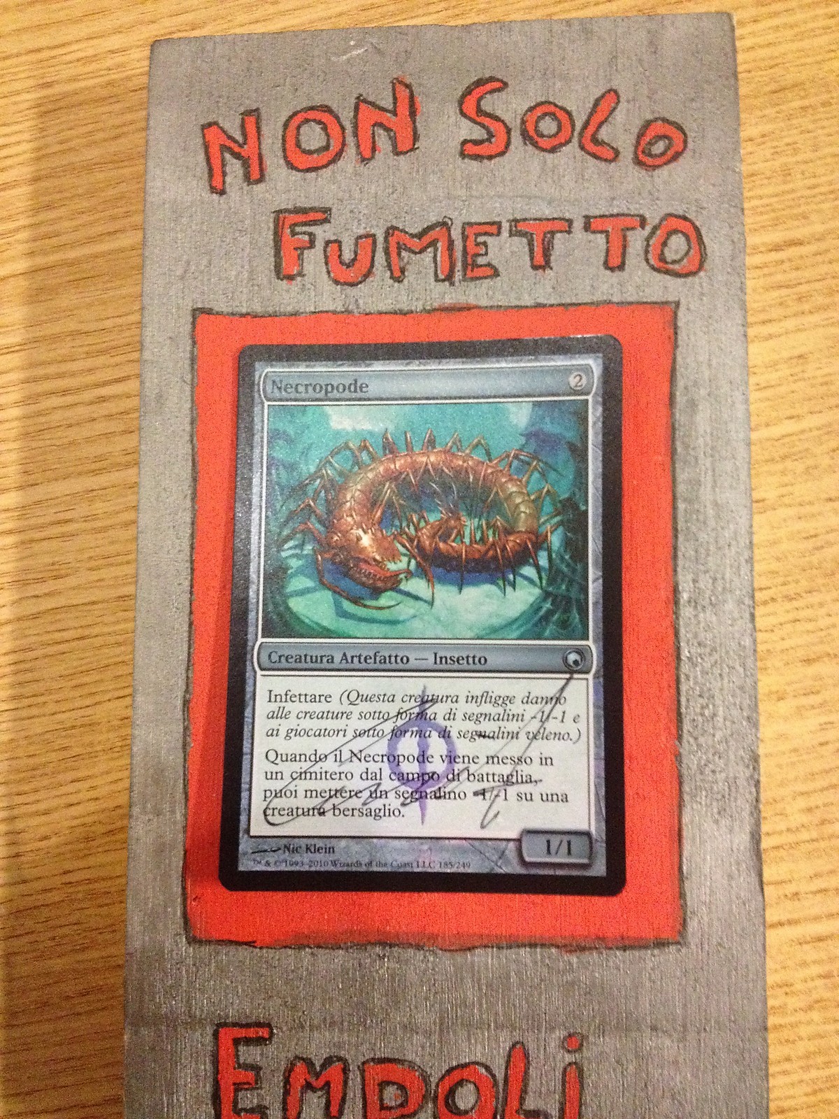 MTG NECROPODE - NECROPEDE - FOIL NEAR MINT - ITALIANO | eBay