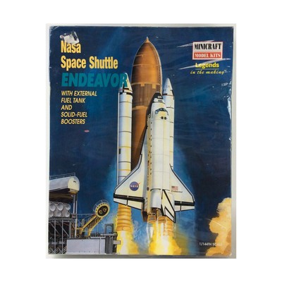 Minicraft Model Kit NASA Space Shuttle Endeavor SW (New) | eBay