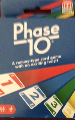 Phase 10 A Rummy-Type Card Game | eBay