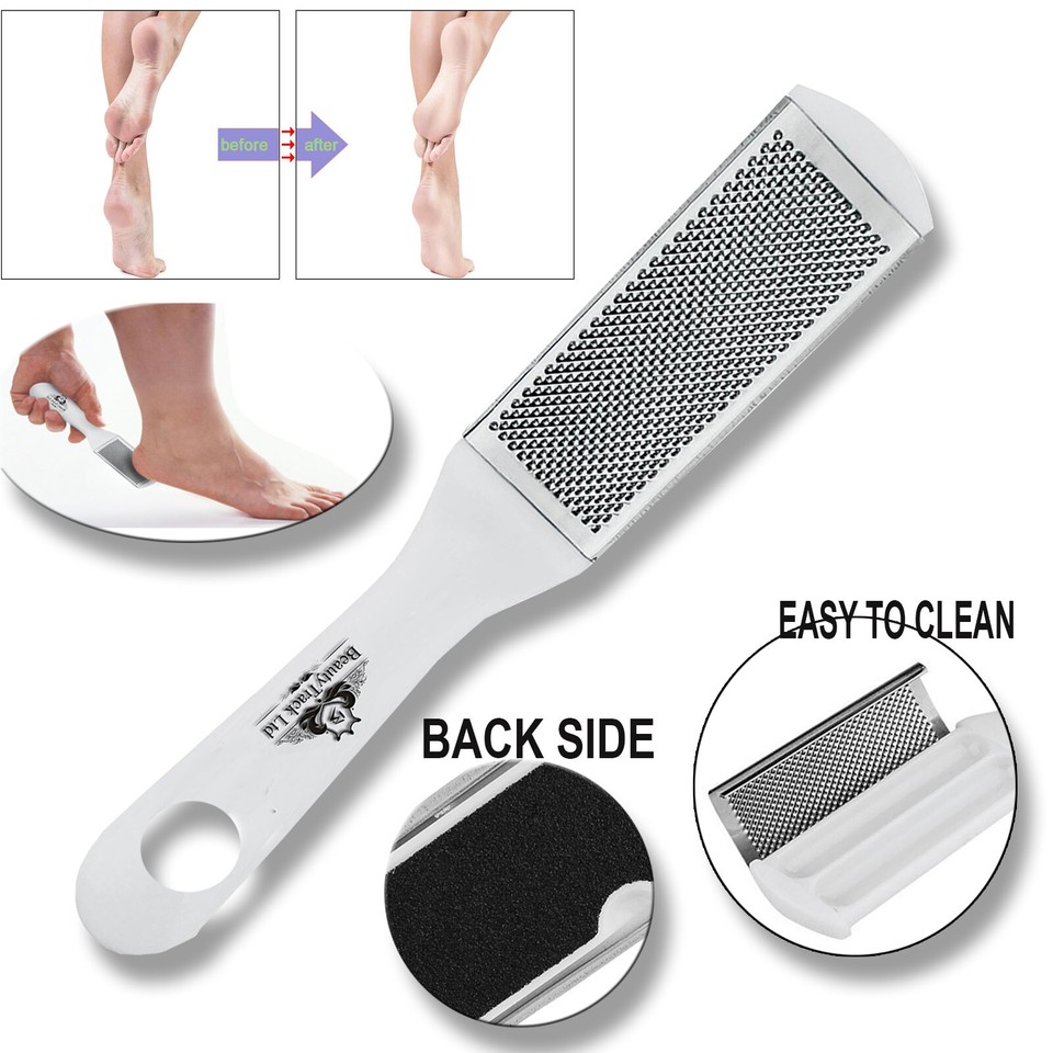 BeautyTrack Chiropody Foot Files for Hard Dry Skin Care Hand & Feet ...