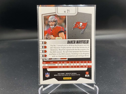 Baker Mayfield 2023 Absolute Spectrum Hobby #21 Buccaneers | eBay