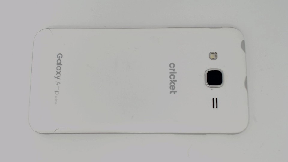 Samsung Galaxy Amp Prime SM-J320AZ Cellphone (White 16GB 2GB) Cricket ...