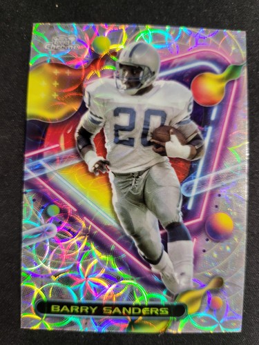 2024 Topps Composite Barry Sanders COSMIC Chrome NUCLEUS REFRACTOR #267 ...
