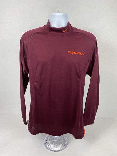 VTG Nike NCAA Virginia Tech Hokies Long Sleeve Athletic T-Shirt Size ...