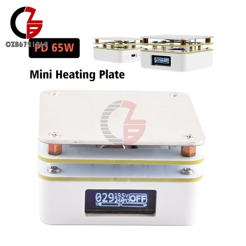 Mini Digital Hot Plate Type-C Preheater Heating-Soldering Plate Repair ...