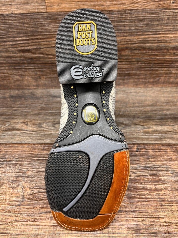 DP4181 Men's Elgin Genuine Natural Lizard Western Boot by Dan Post | eBay