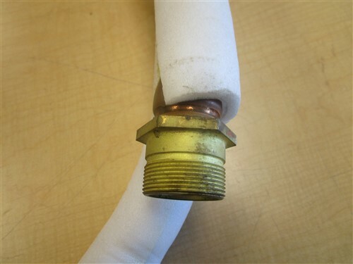 INSULATED COPPER SUCTION LINE 14 1/2' FT 3/4" TO 3/8" WALL MARINE BOAT ...