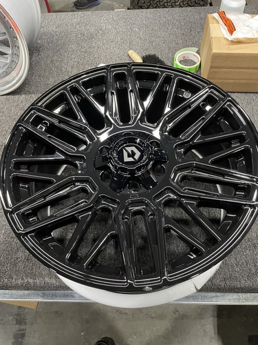 Blemished Single 20x9 Gloss Black Wheel Gear Off-Road Edge 770B 6x135 ...