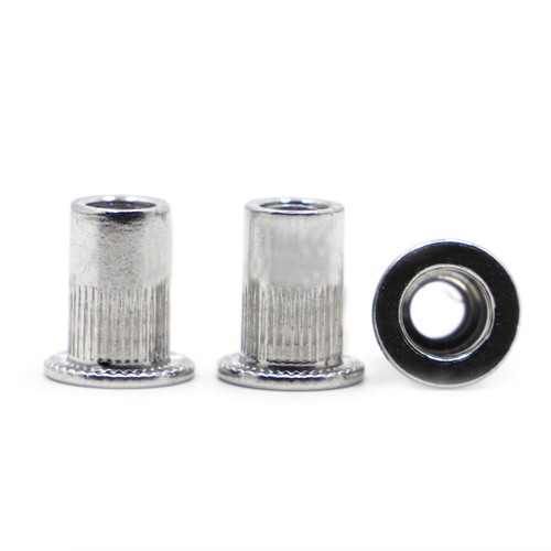 M3-M10 Aluminum Alloy Flat Head Blind Rivet Nut Insert Rivnut Nutsert ...
