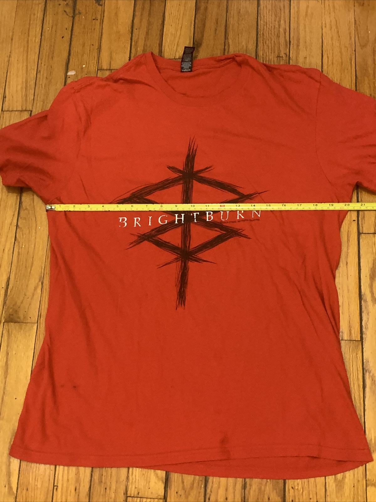 2019 Brightburn Superhero Horror Movie Red T-Shirt Pr… - Gem