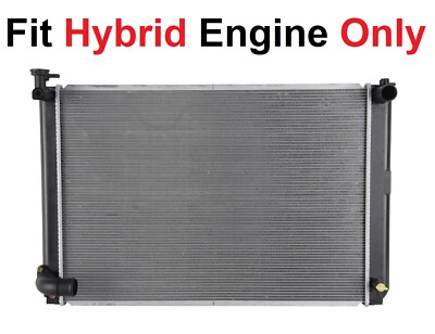 RADIATOR 2929 Fits 2006-2008 LEXUS RX400h 3.3L Hybrid ONLY | eBay