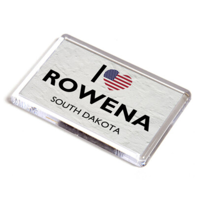 FRIDGE MAGNET - I Love Rowena, South Dakota - USA | eBay