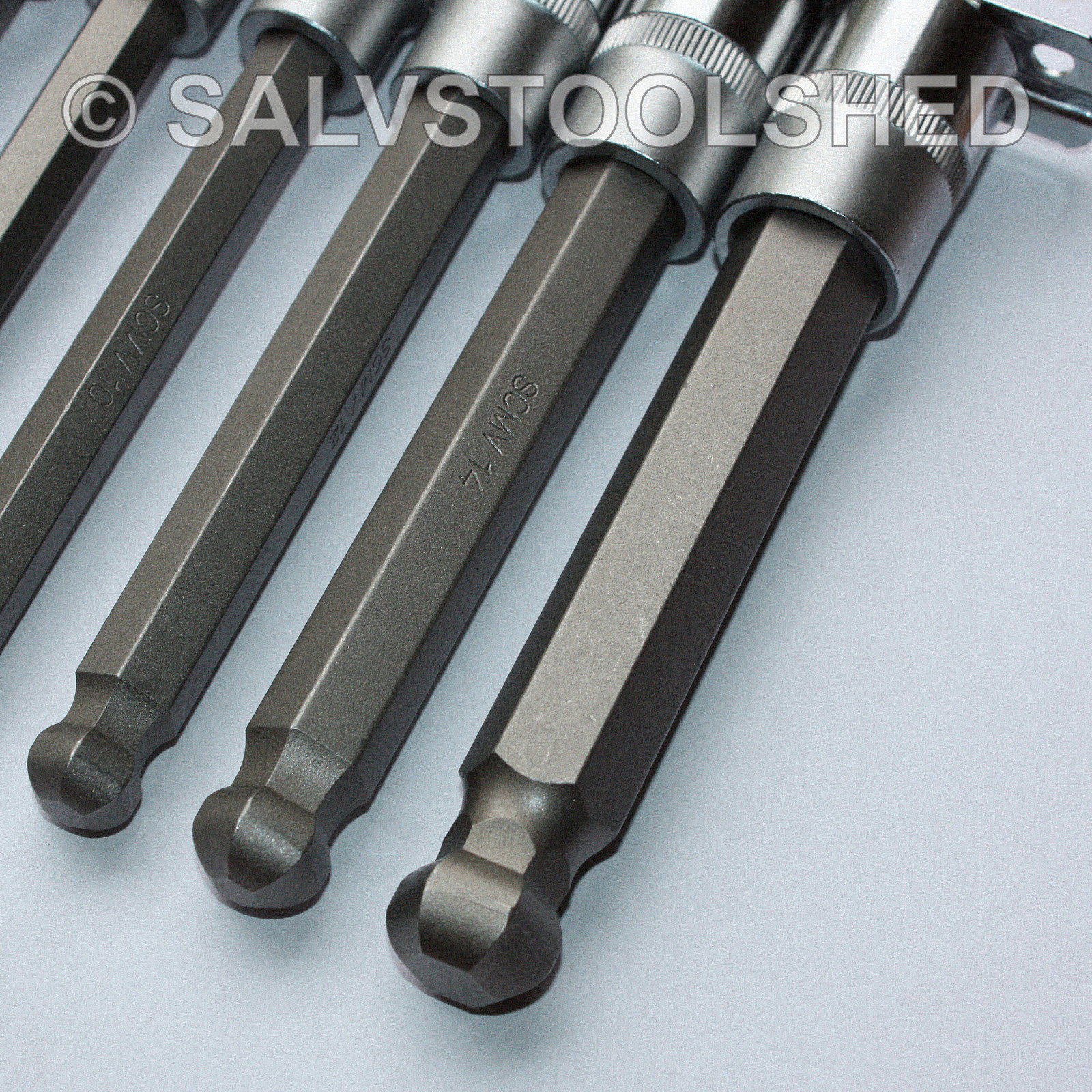 Hex Bit Socket Set Ball Point Allen Key Allan Alan Head Keys Sockets 1/ ...