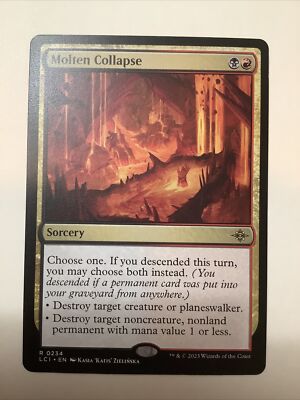 MTG LCI: Molten Collapse (Sorcery) The Lost Caverns of Ixalan 0234 ...