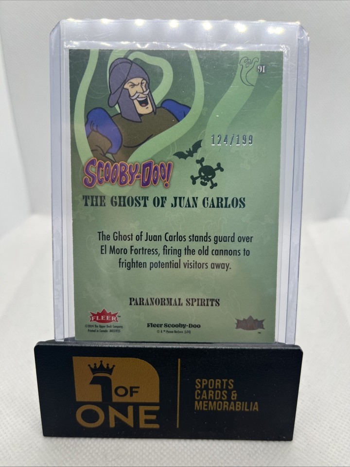2024 Fleer Scooby Doo - Paranormal Spirits #124/199 - The Ghost Of Juan ...