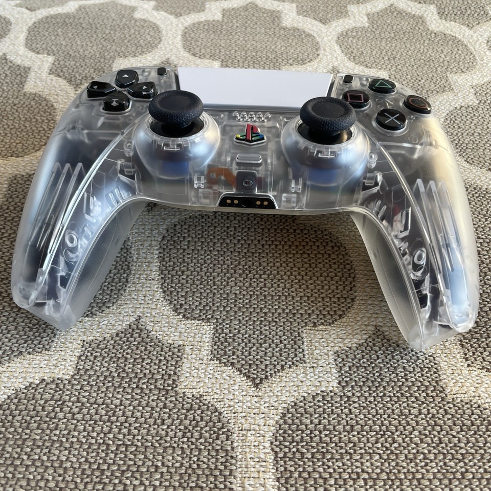 PS5 DualSense Controller TMR Drift proof Custom clear Shell And Colored ...