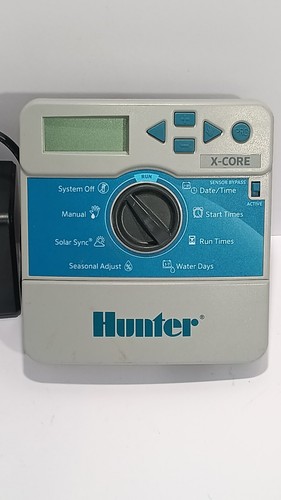Hunter X-Core XC-400i 4 Station Irrigation Controller Indoor Gray | eBay
