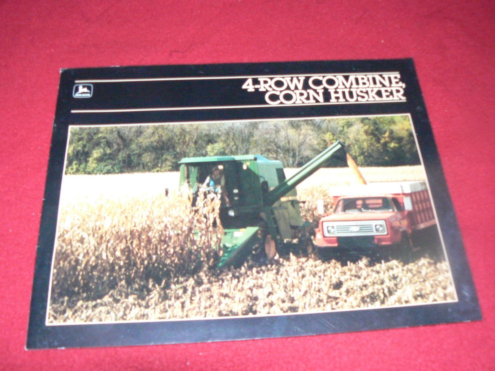John Deere 300 Corn Picker & 4425 Combine Dealer's Brochure A-22-86-2 ...